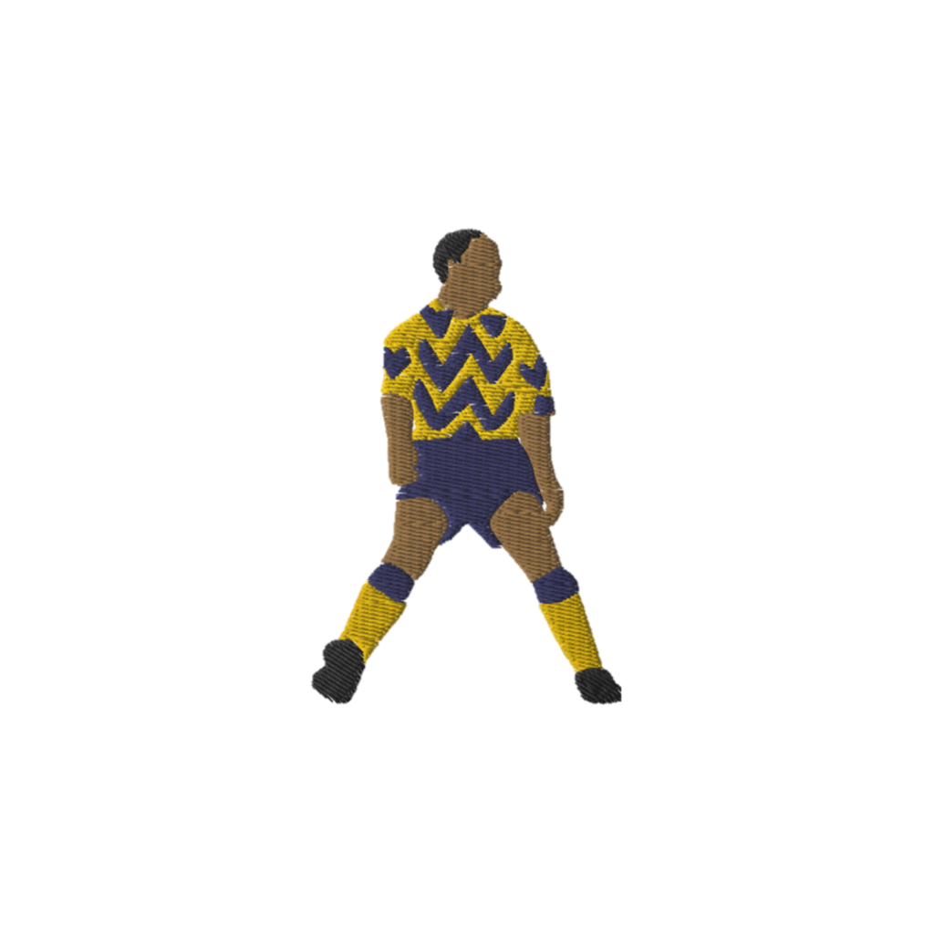 Ian Wright T-Shirt - Embroidered - The Terrace Apparel